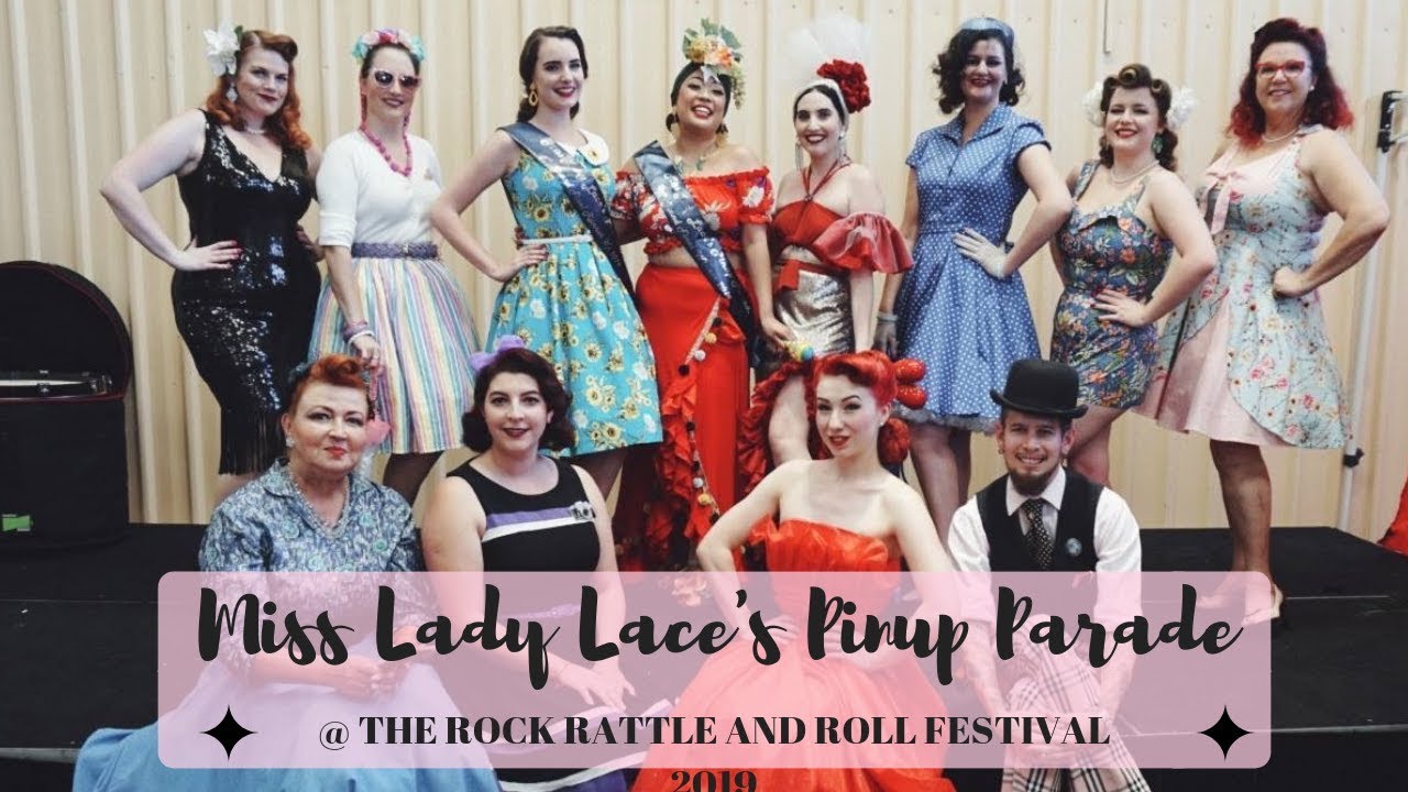Miss Lady Lace's Pinup Parade Grand Final 2019 at The Rock Rattle and ...