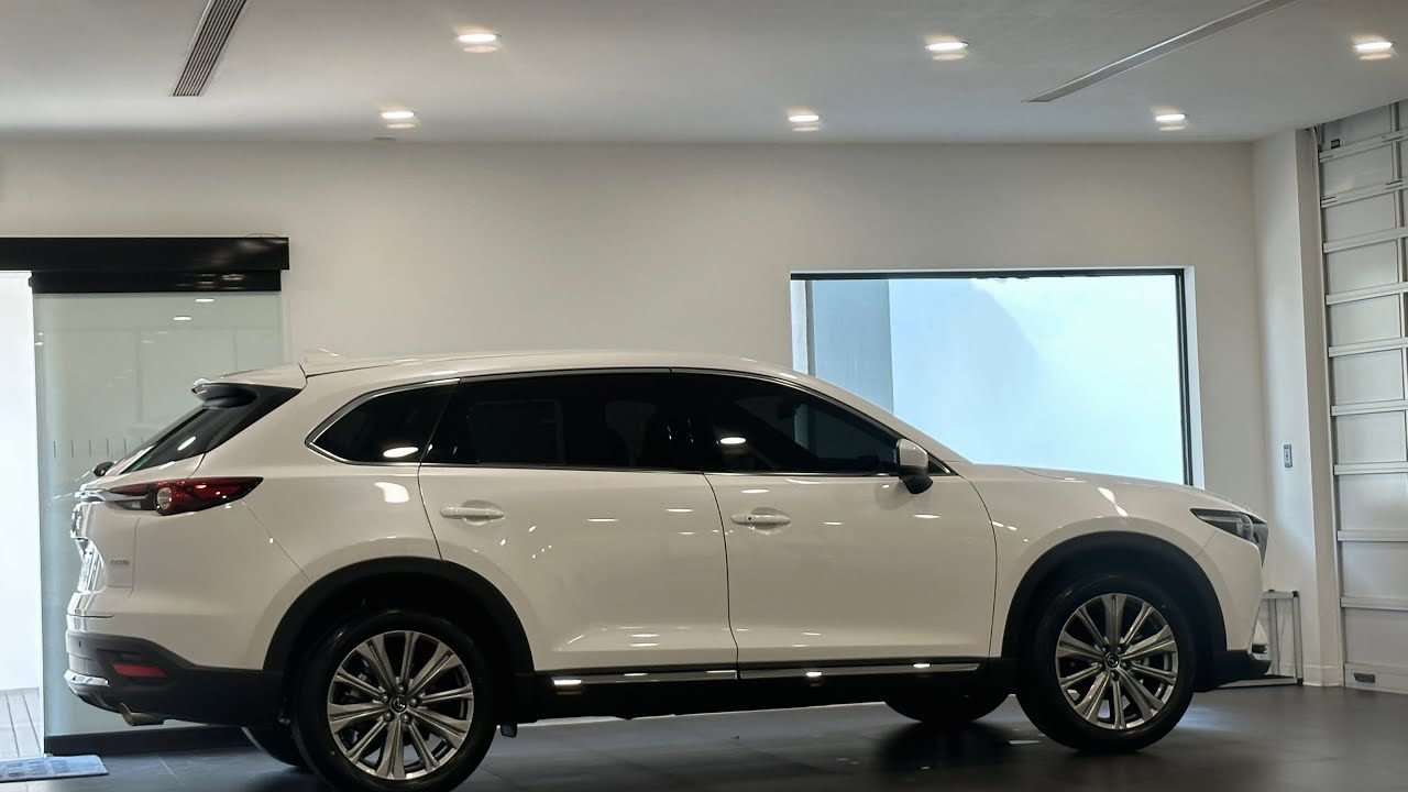 2023 MAZDA CX9 7人座 2.5T AWD Signature SE 躍雪白（GE33+GE15D隔熱紙） - YouTube
