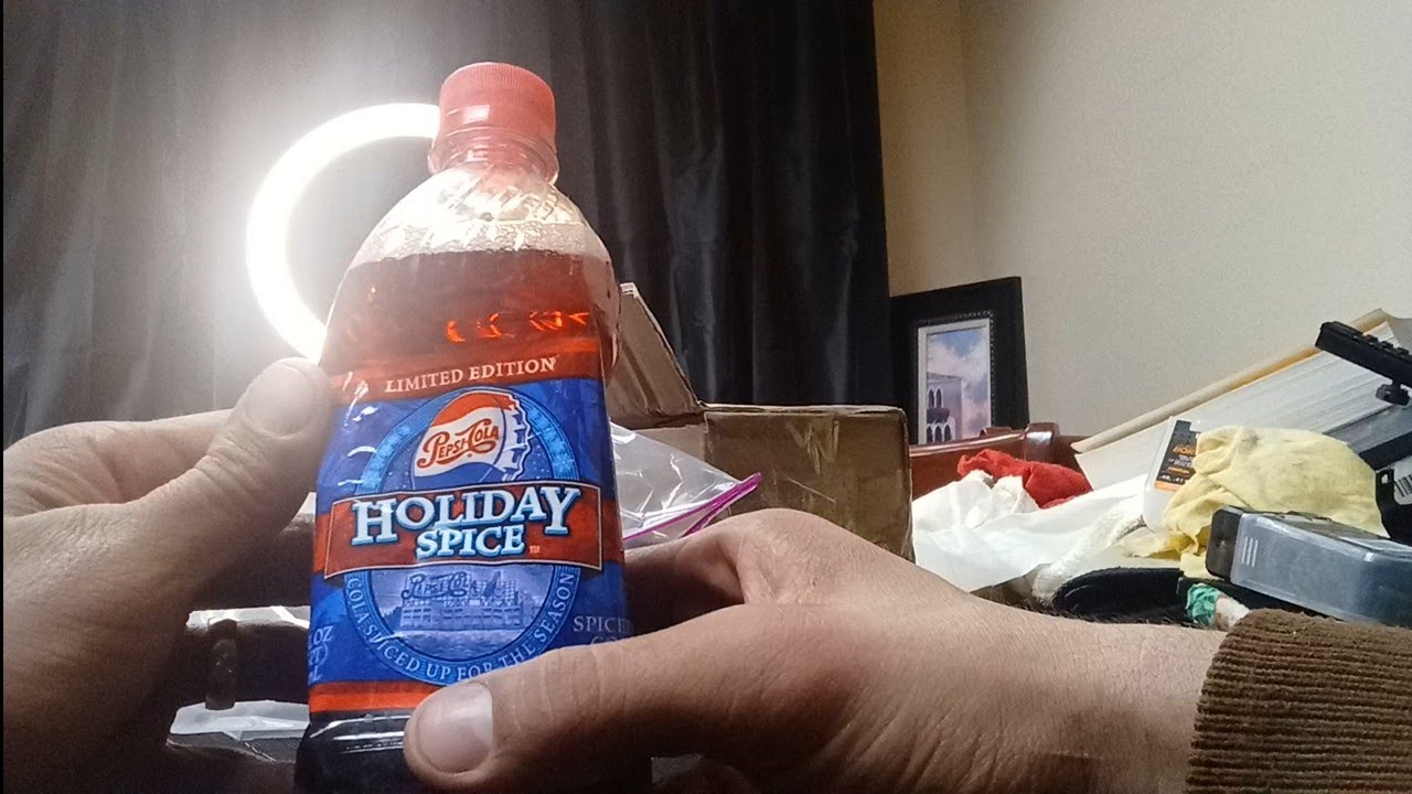 Pepsi Holiday Spice unboxing - YouTube