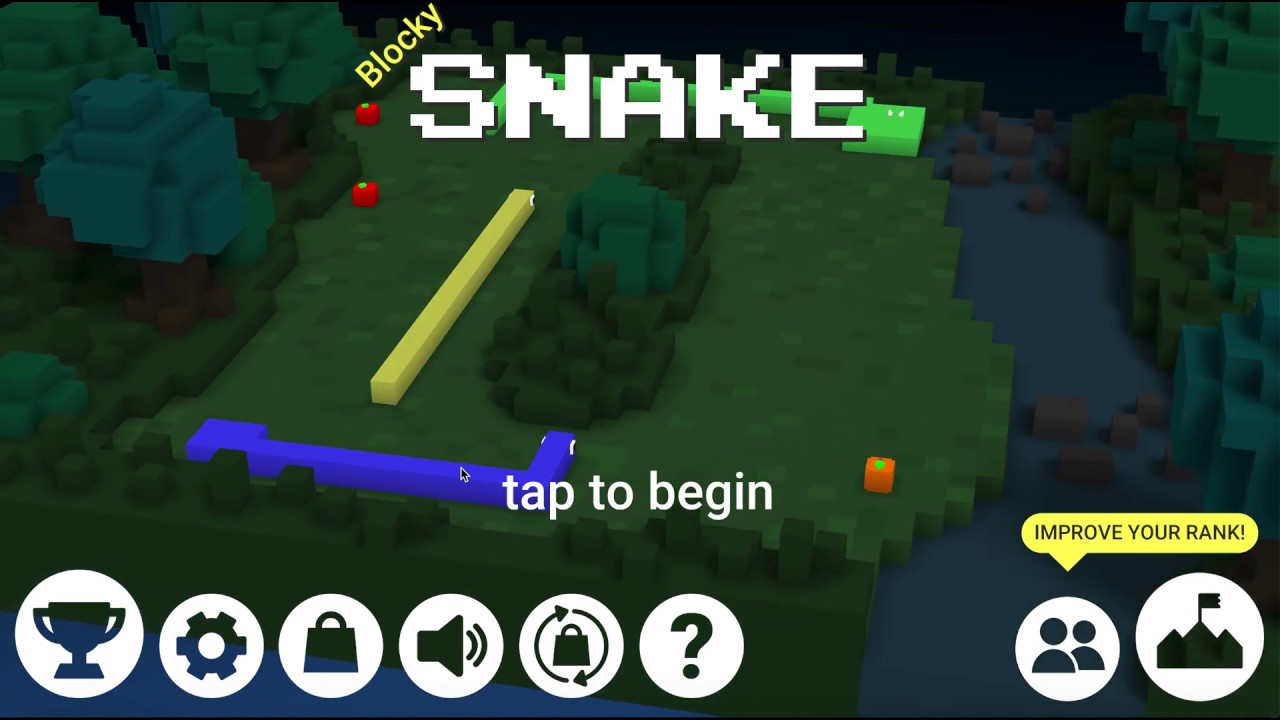 Blocky Snake First Time Hard - YouTube