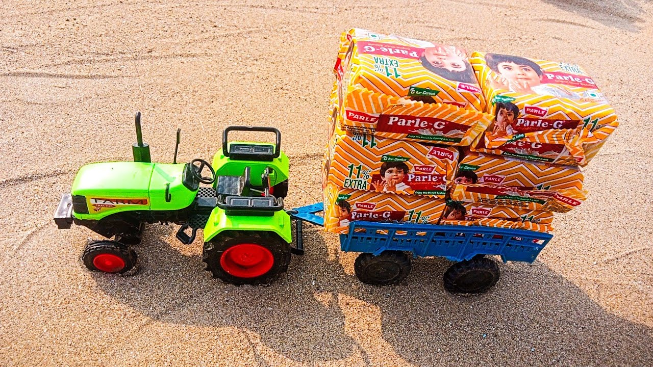 Diy Tractor Stuck In Mud With Parle G Mini Science Project Part 15 ...
