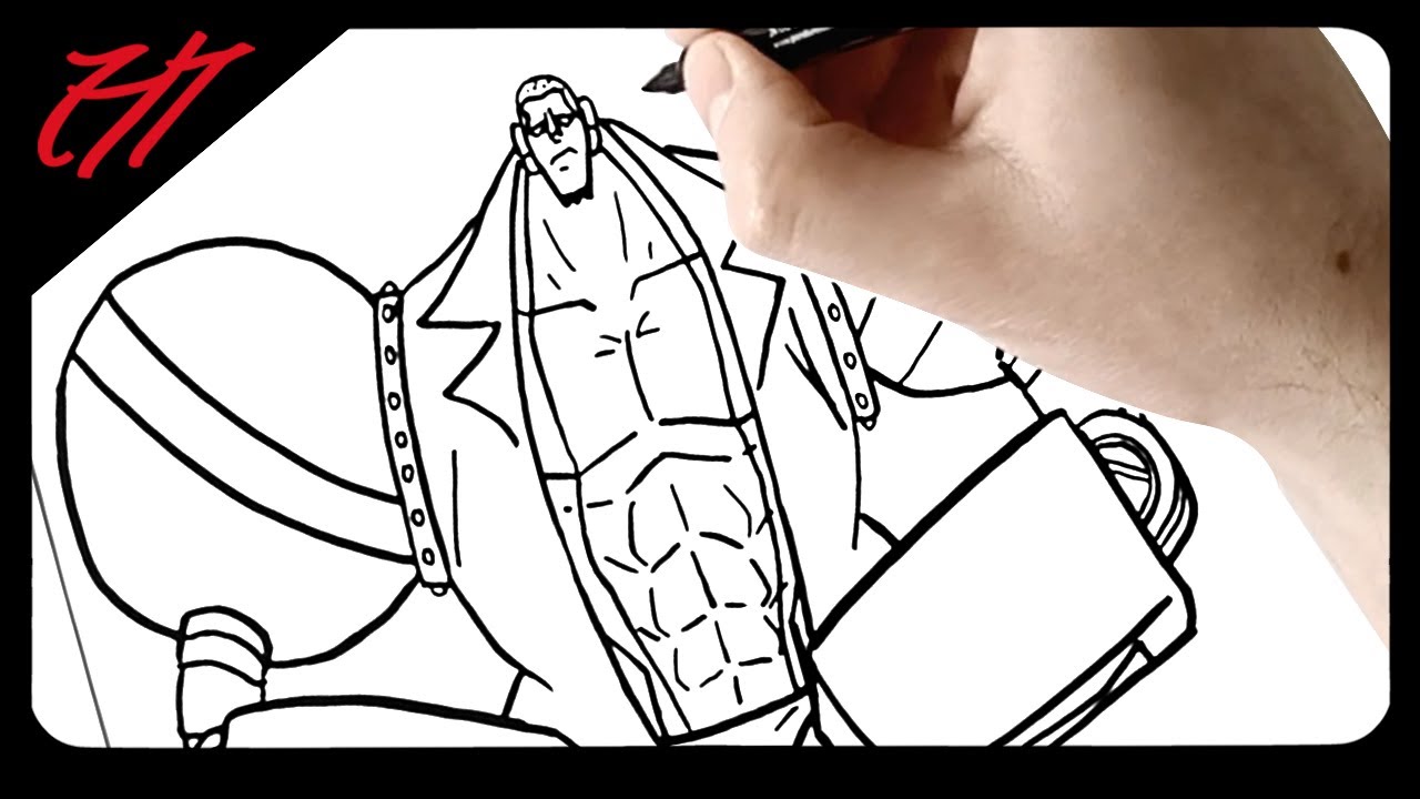 Drawing Franky | One Piece - YouTube