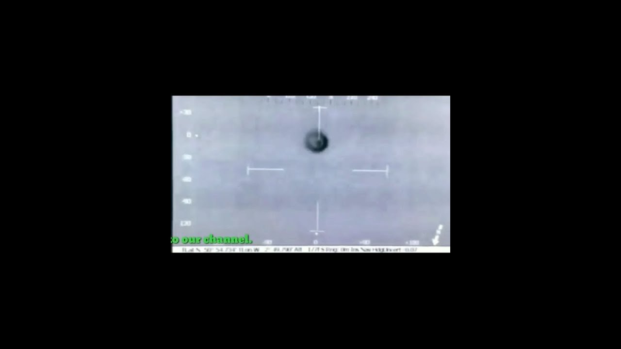 US Military shares footage of Chariot filmed by Navy Officers 🛸 - YouTube