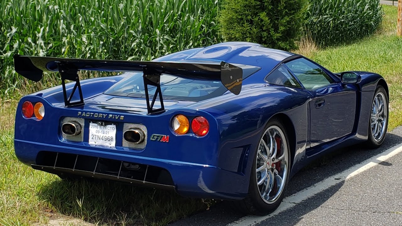 2016 Factory Five GTM Race Car on Mookie's Garage - YouTube