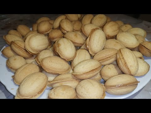 Qoz şirniyyatının hazırlanması