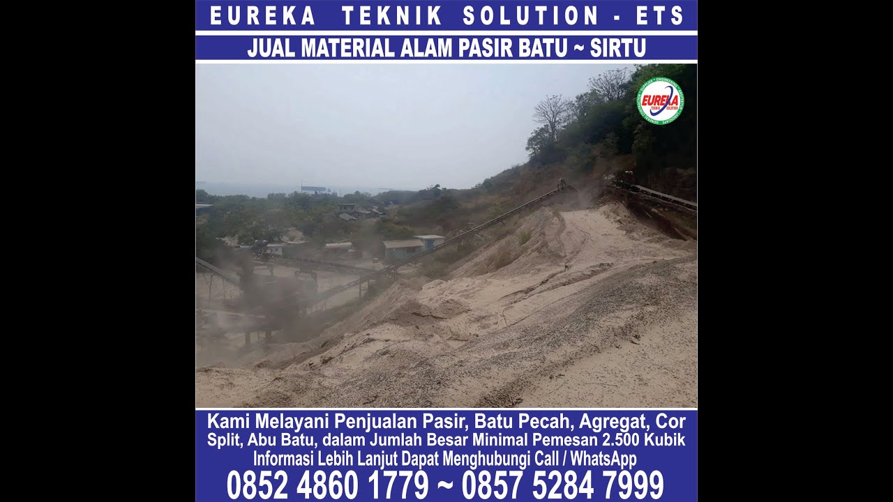 Jual Sirtu Pasir Abu Batu Pecah Split 1/2 2/3 3/8 5/7 Pegunungan Arfak ...