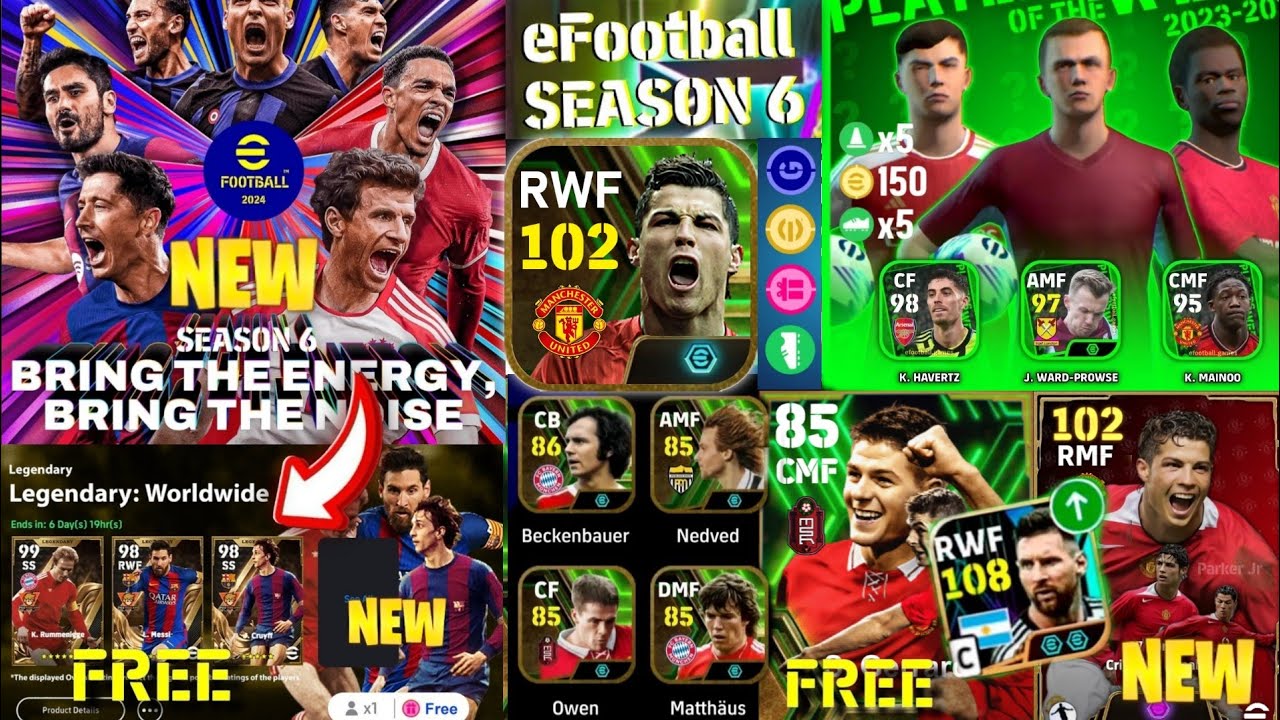 FREE LEGEND GP PACK & FREE EPICS TODAY 😱💯 FREE PACKS SEASON 6 😻 ...