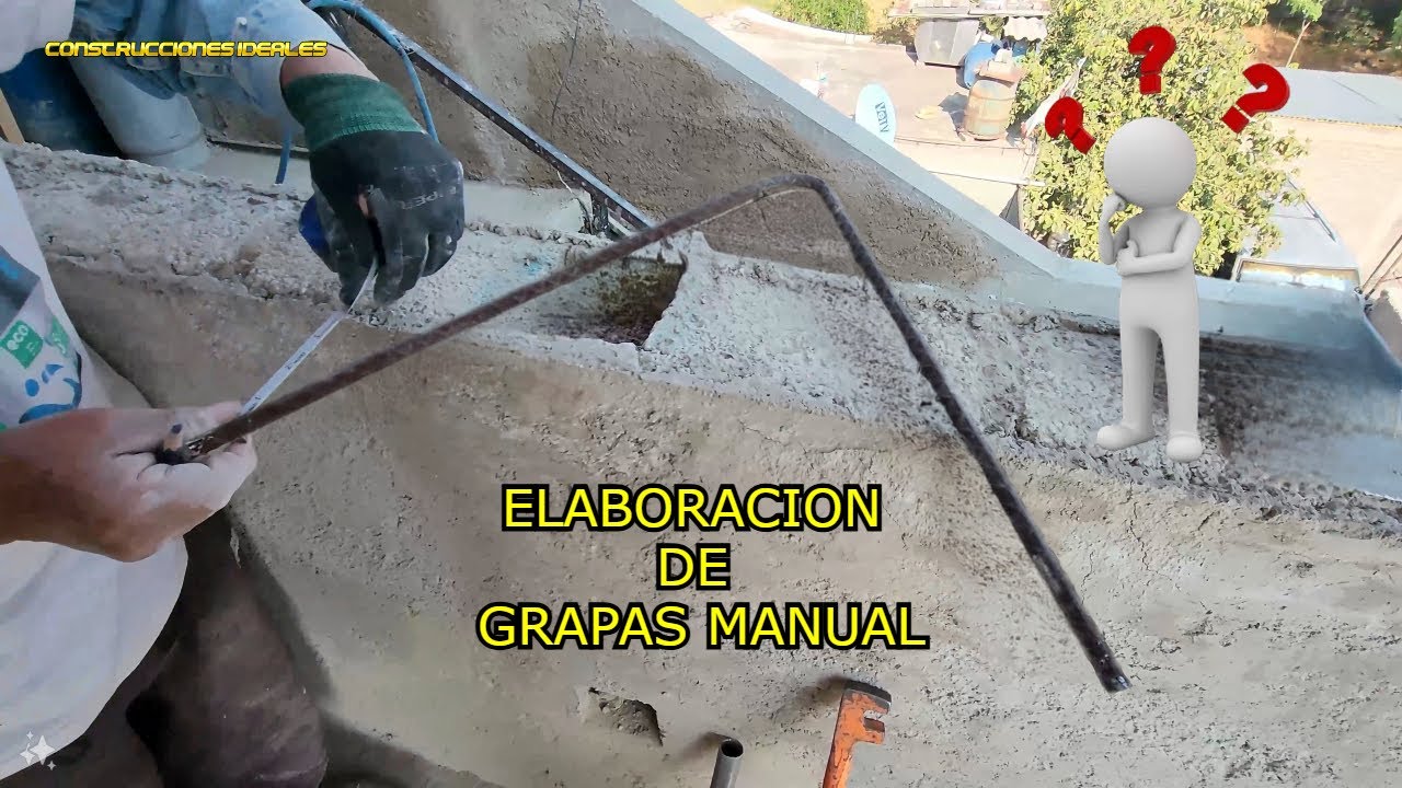Como Elaborar Grapas de Forma Manual | Hazlo tú Mismo | CONSTRUCCIONES ...