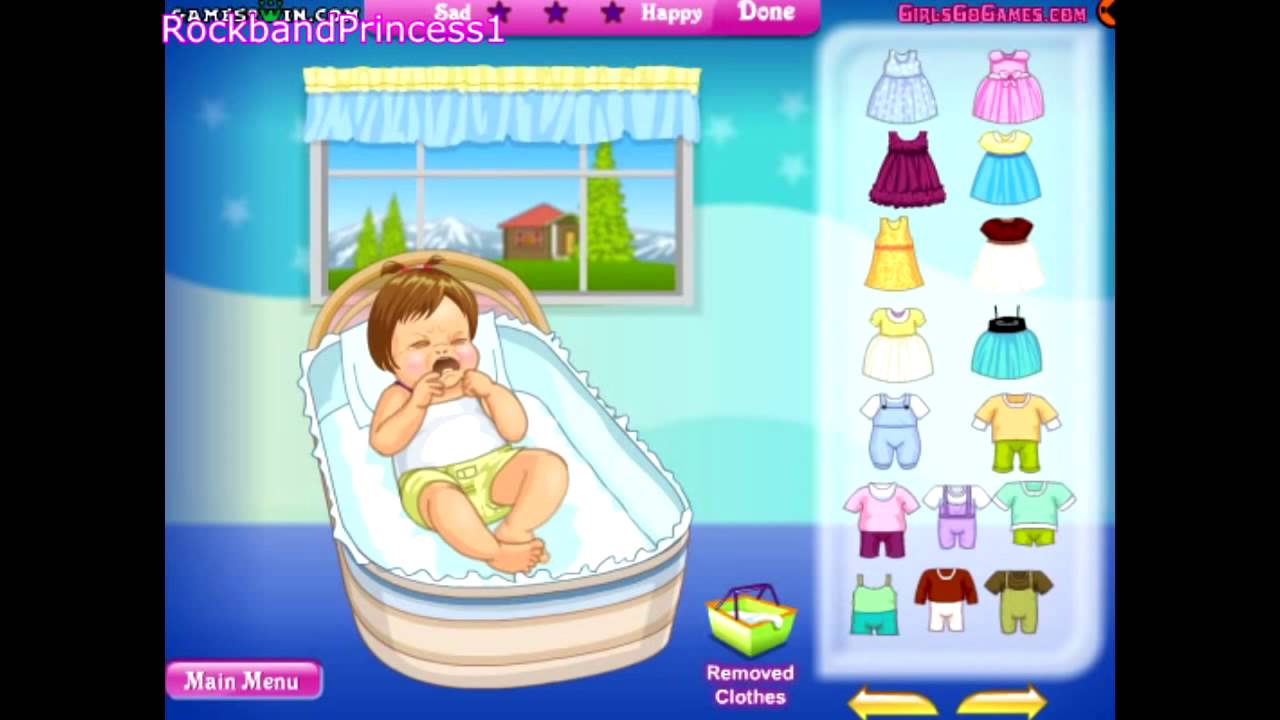 Dress My Baby Game Babies,Kids and Girls Video Games - YouTube