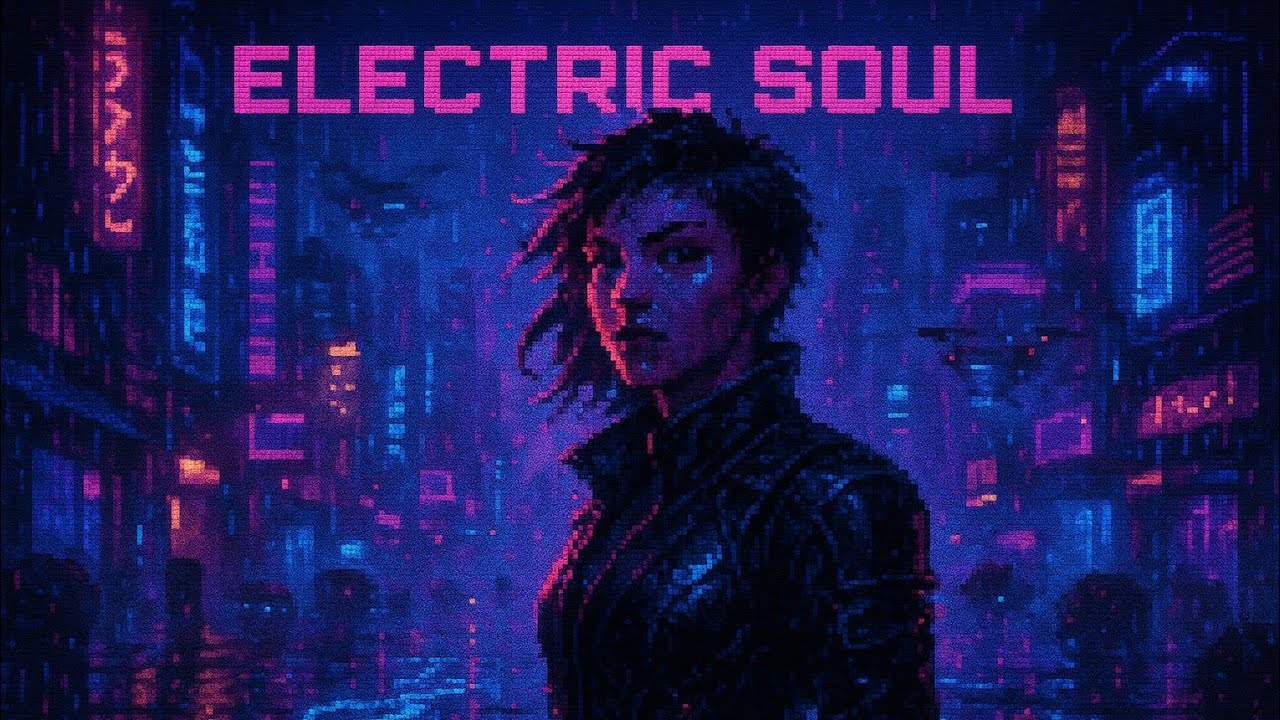 Electric Soul | Futuristic Darkwave Synthpop with Female Vocals - YouTube