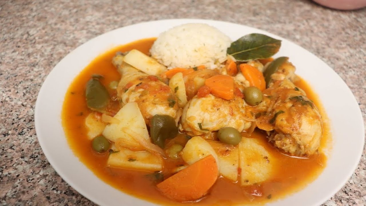 COMO HACER POLLO A LA VERACRUZANA - YouTube