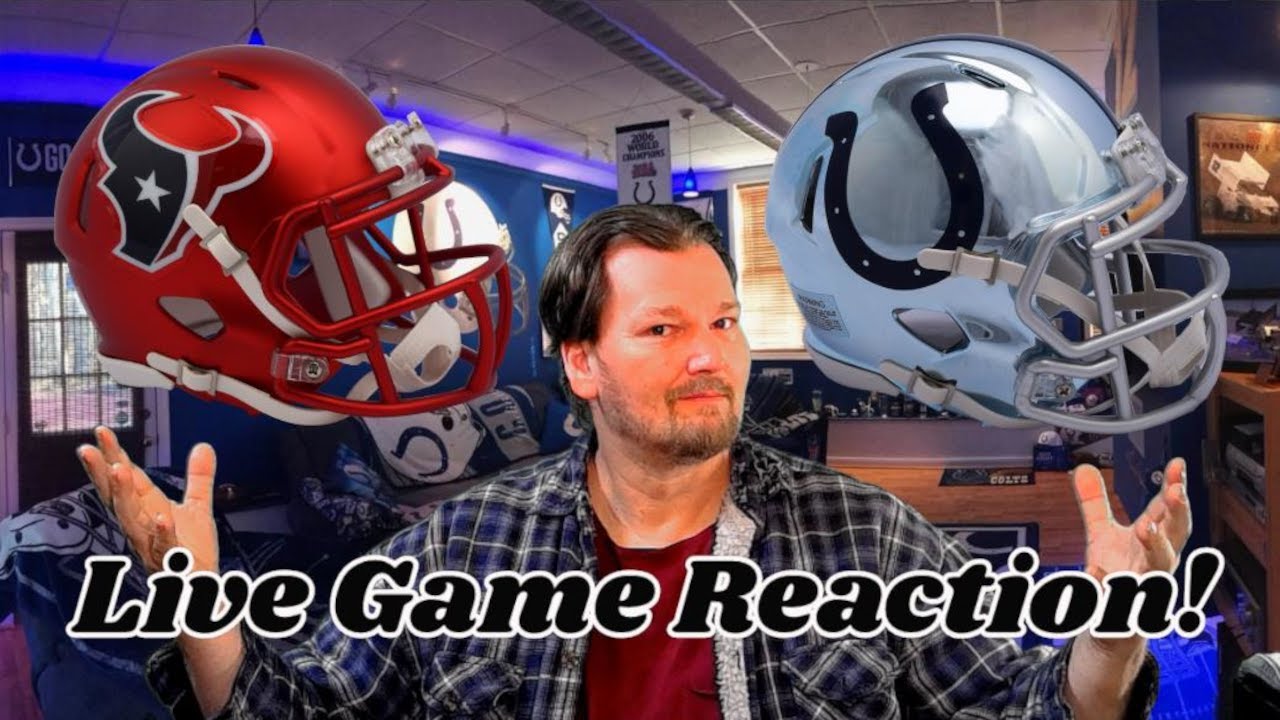 #Texans at #Colts Live Game #Reaction! - YouTube