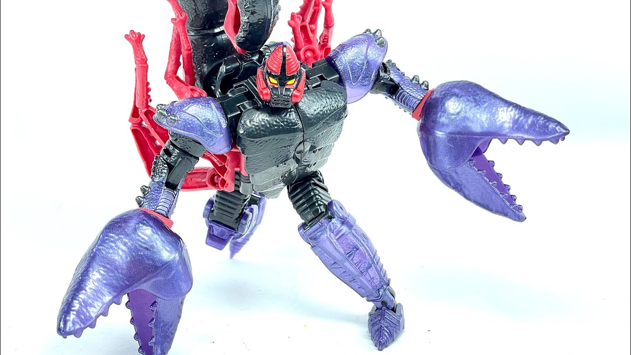 Transformers Legacy Scorponok Toy-Accurate Re-Color Chefatron Review ...