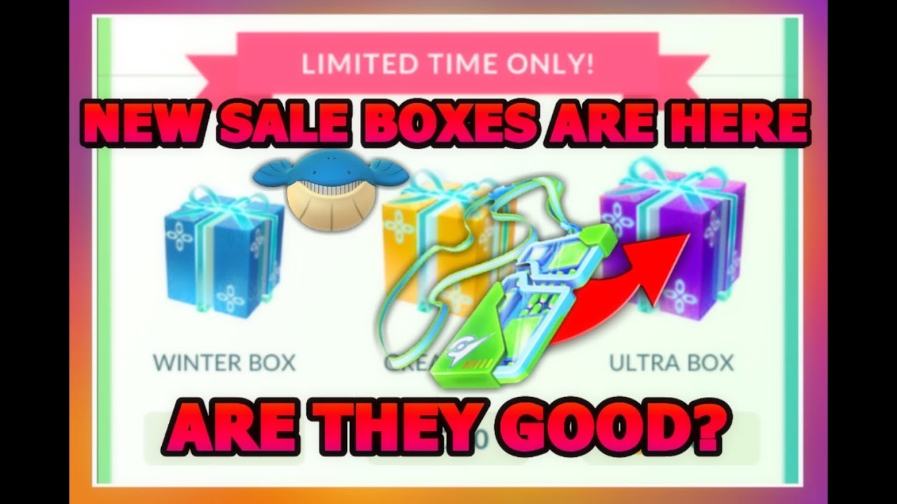 POKEMON GO NEW RAID PASS BOXES ARE HERE SHOULD YOU BUY THEM? | WAILMER ...