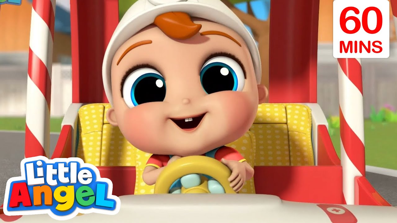 Littel Angel - Wheels On The Ambulance | Kids Fun & Educational ...