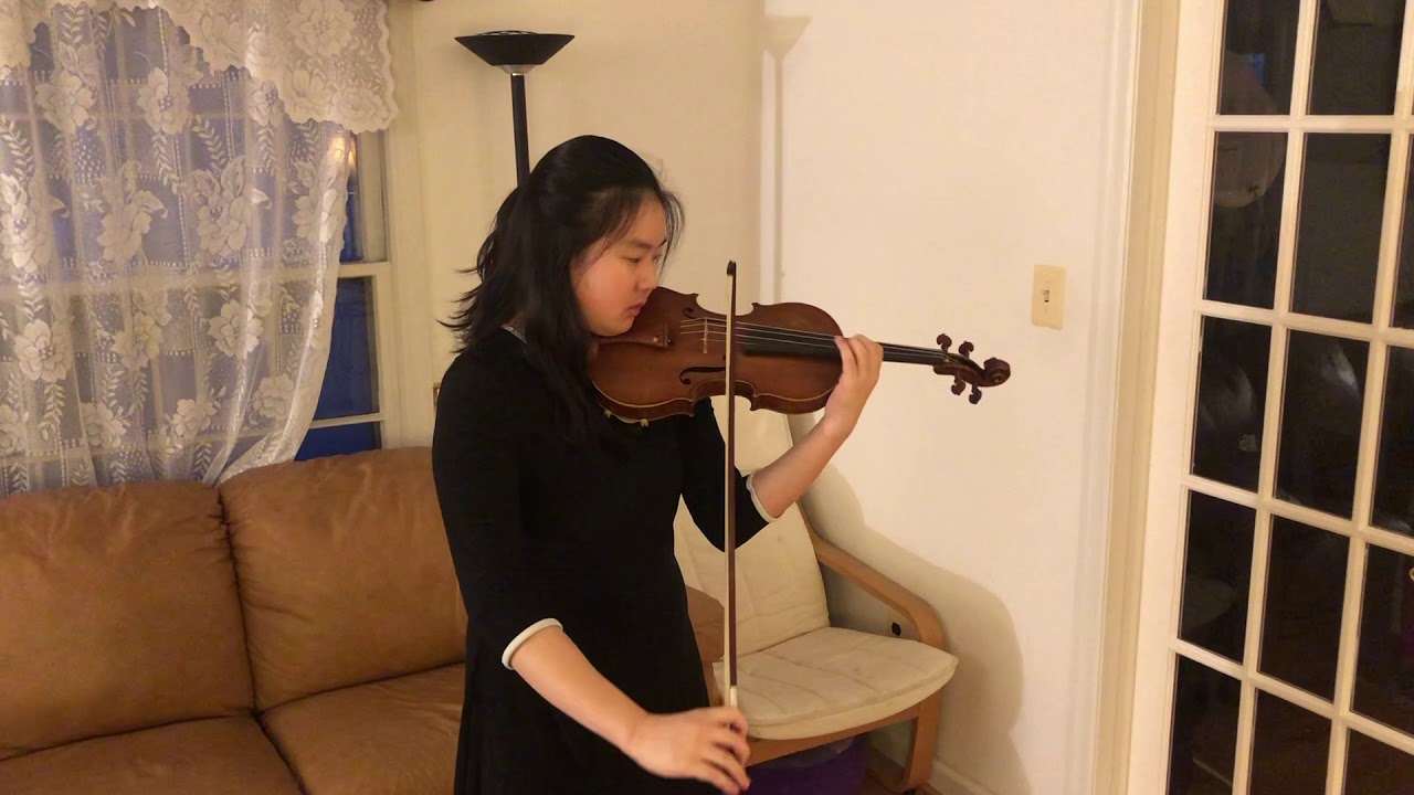 Audrey Kang: Bruch Co. 1, Mvt. 2 - YouTube