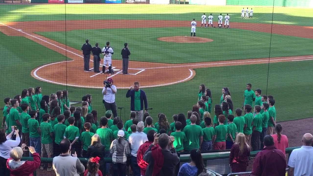 Fulbright Junior High National Anthem - YouTube