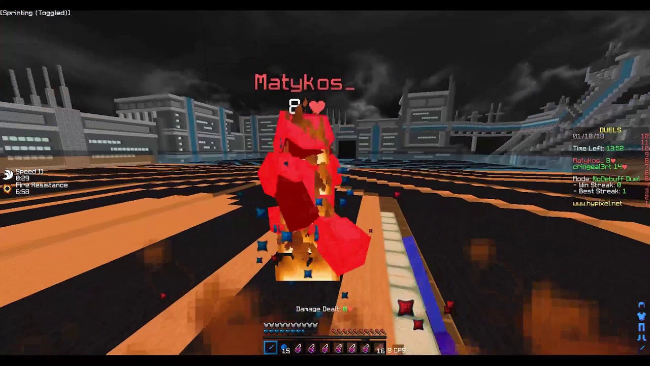 Hypixel NoDebuff Duel - YouTube