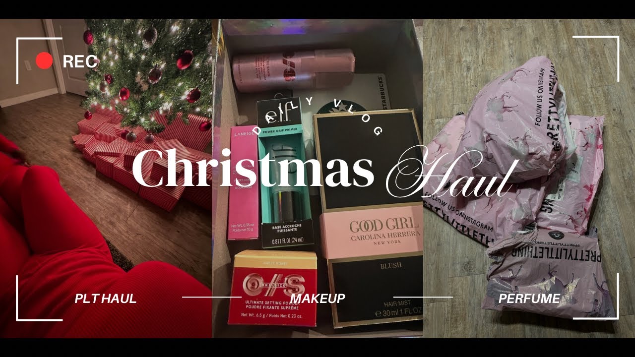 CHRISTMAS HAUL| PRETTYLITTLETHING HAUL| I AM SO DISAPPOINTED IN PLT| - YouTube