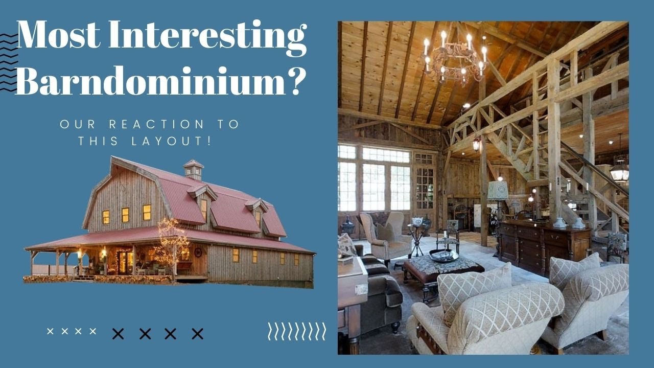 Rustic Barndominium Home Tour With a Unique Floorplan - YouTube
