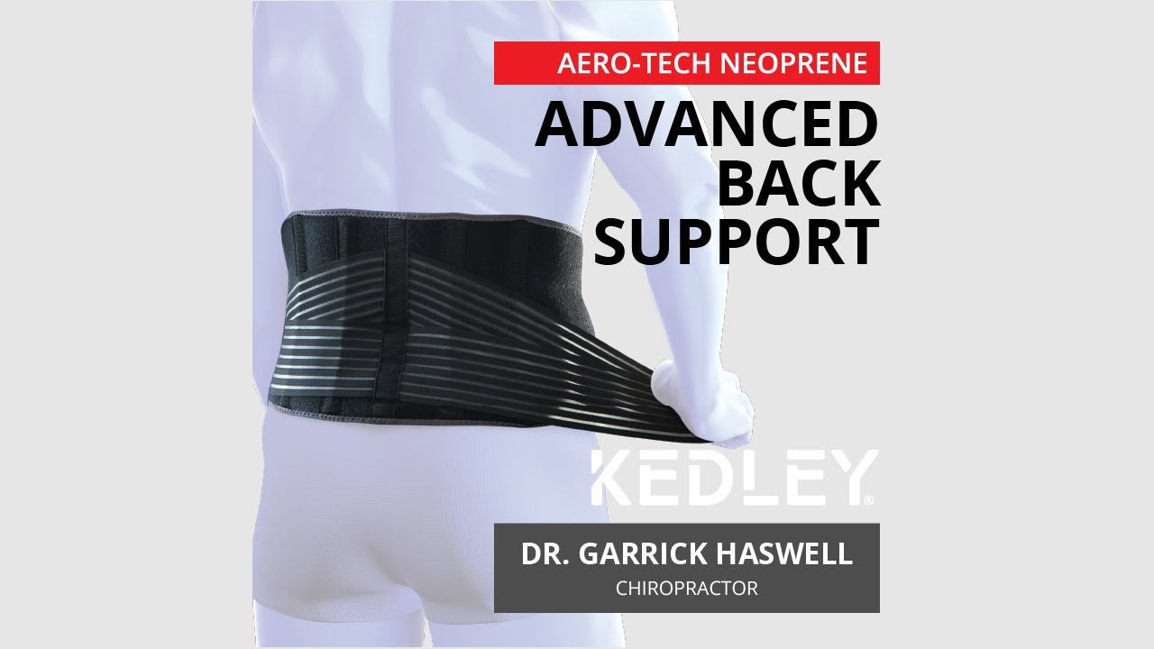 KEDLEY Advanced Back Support - Chiropractor Information - YouTube