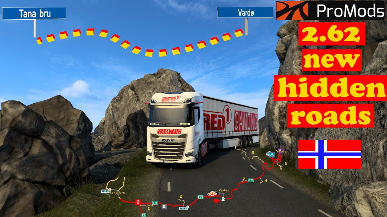 euro truck simulator 2 new hidden roads - YouTube