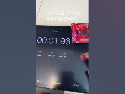 EEL 4742L Lab 7B Advanced Microprocessors - YouTube