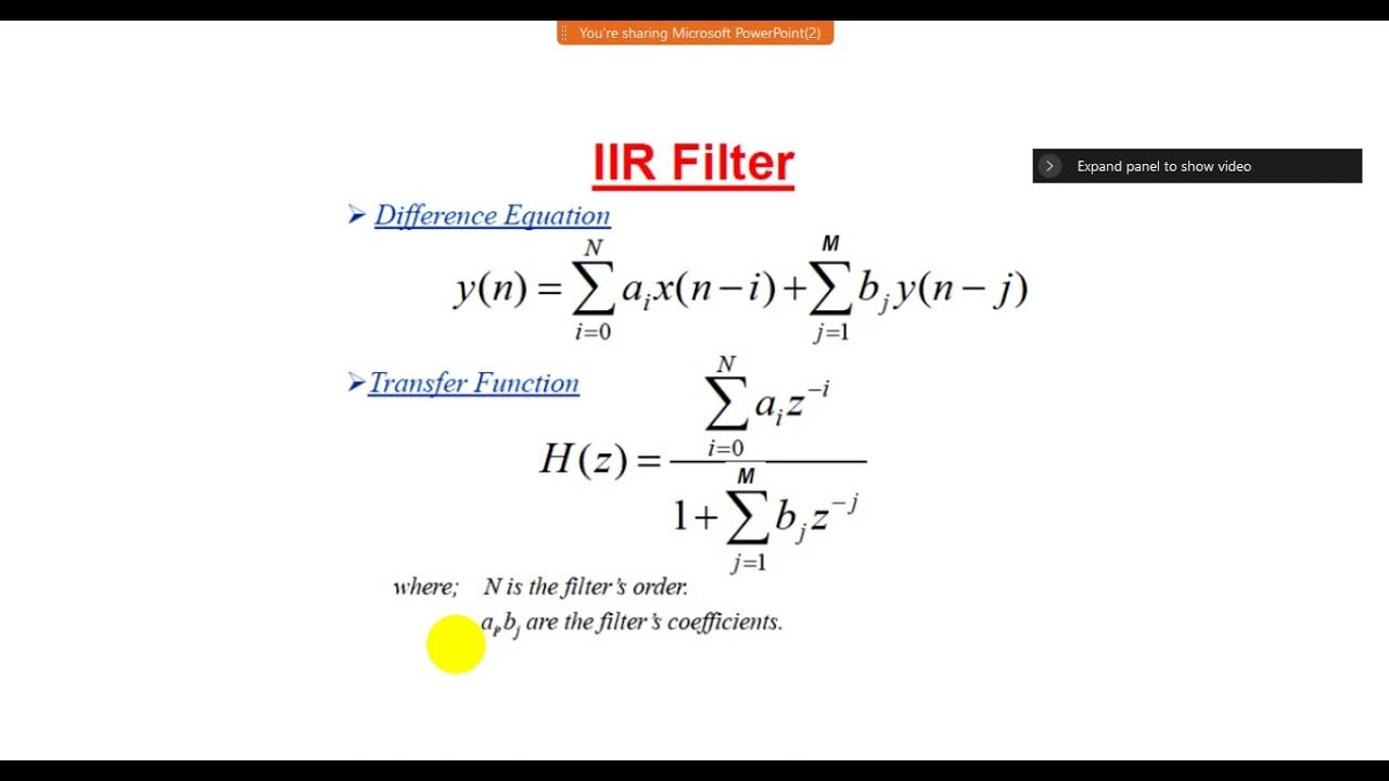 Lecture No 9 DSP Fall 2021 - YouTube