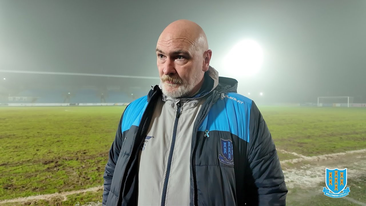 Post Match Interview I Stefan Seaton I Ballymena United 1-2 Ards I ...