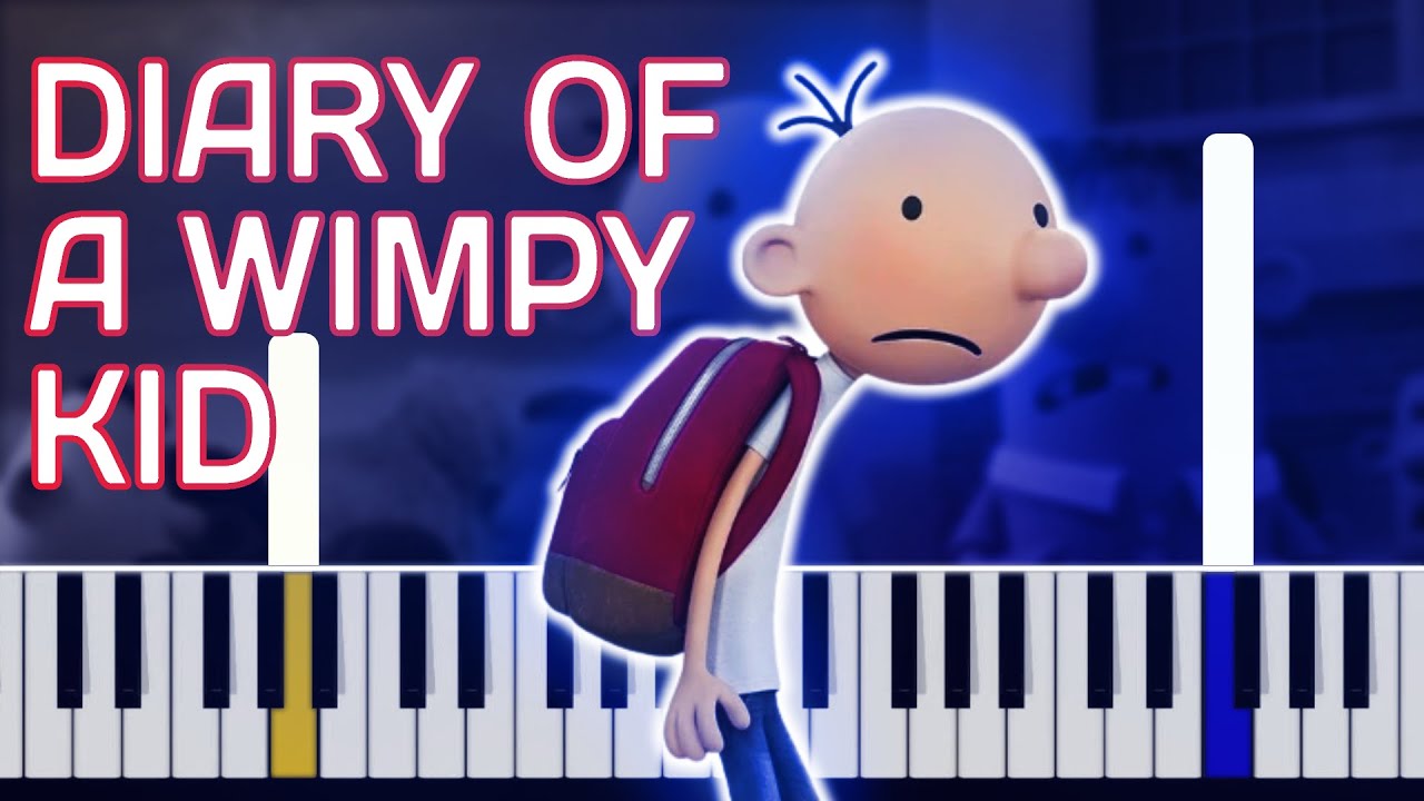 Diary of a Wimpy Kid Theme Piano - YouTube