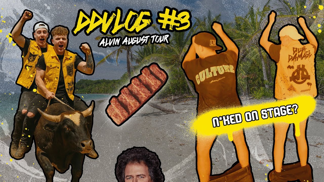 SAY HELLO TO THE ALVIN AUGUST TOUR | DDVLOG #3 - YouTube