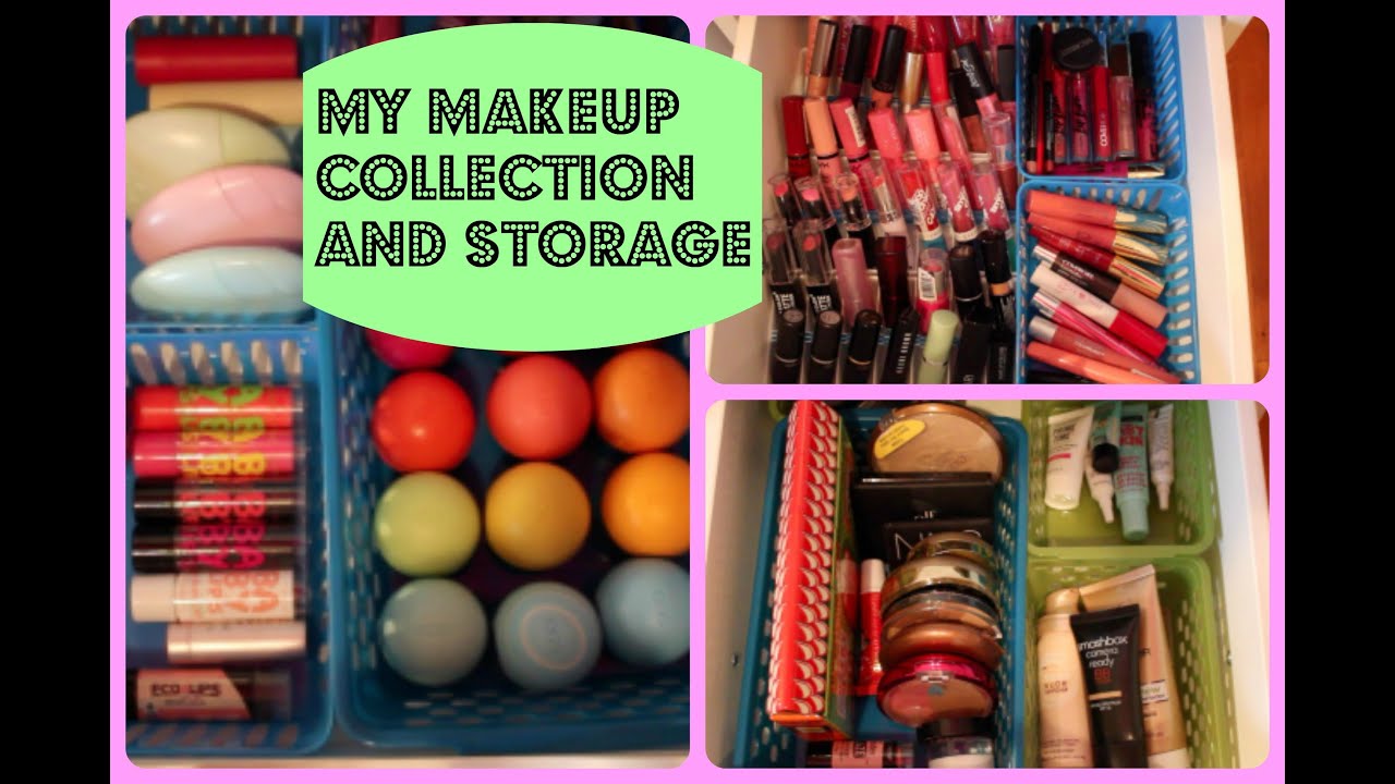 Teenage Girl's Makeup Collection - YouTube