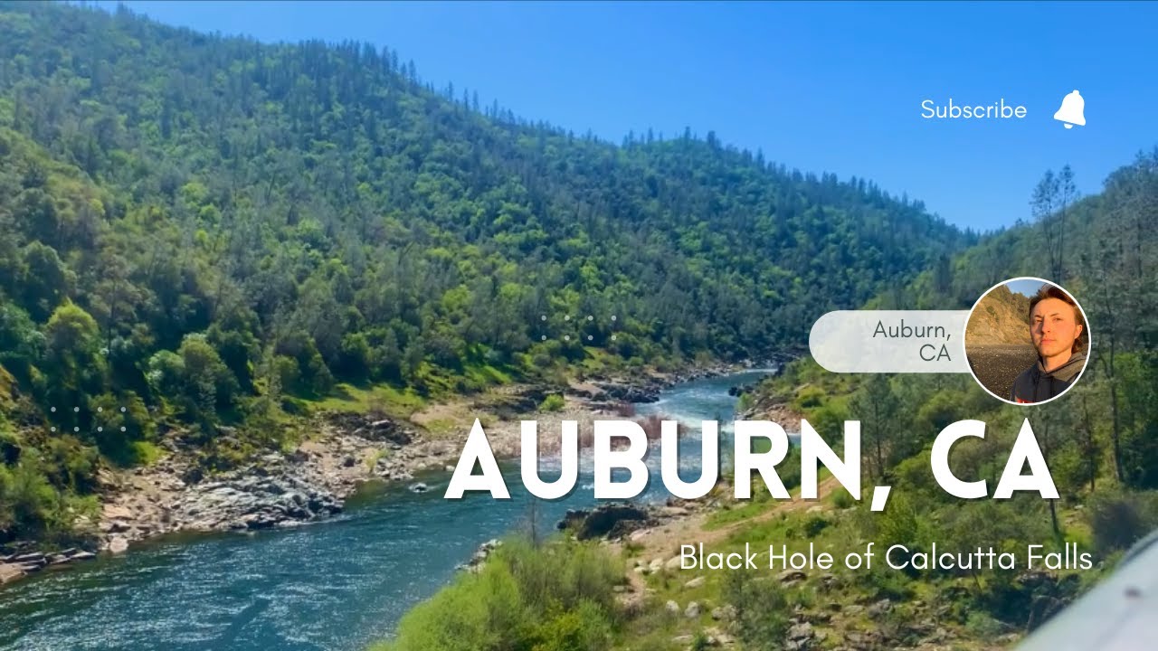 Hike to Black Hole Waterfall (Auburn, CA) - YouTube