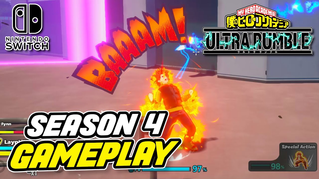 MY HERO ULTRA RUMBLE - [Nintendo Switch] - (Season 4 Gameplay) #9 - YouTube