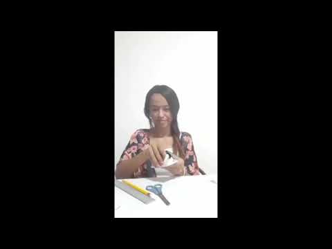 Como elaborar una flauta de papel - YouTube
