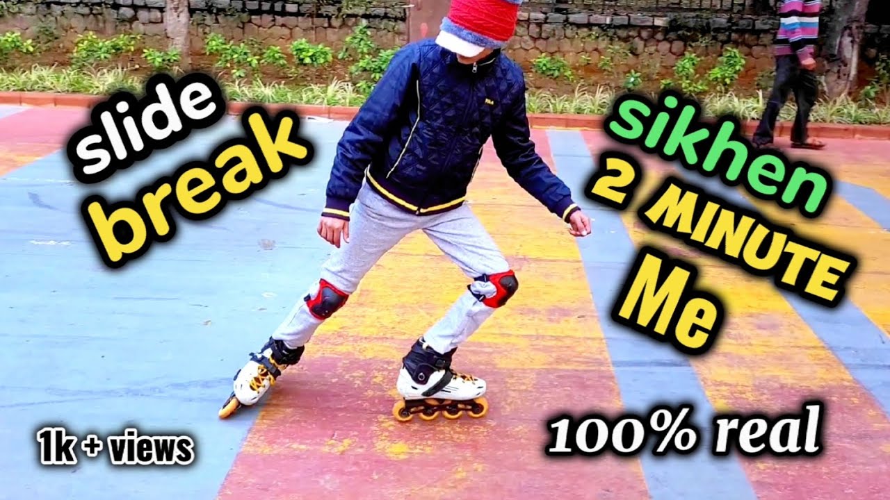 Learn to hit slide break in just to minutes 😀 || don't try without ...