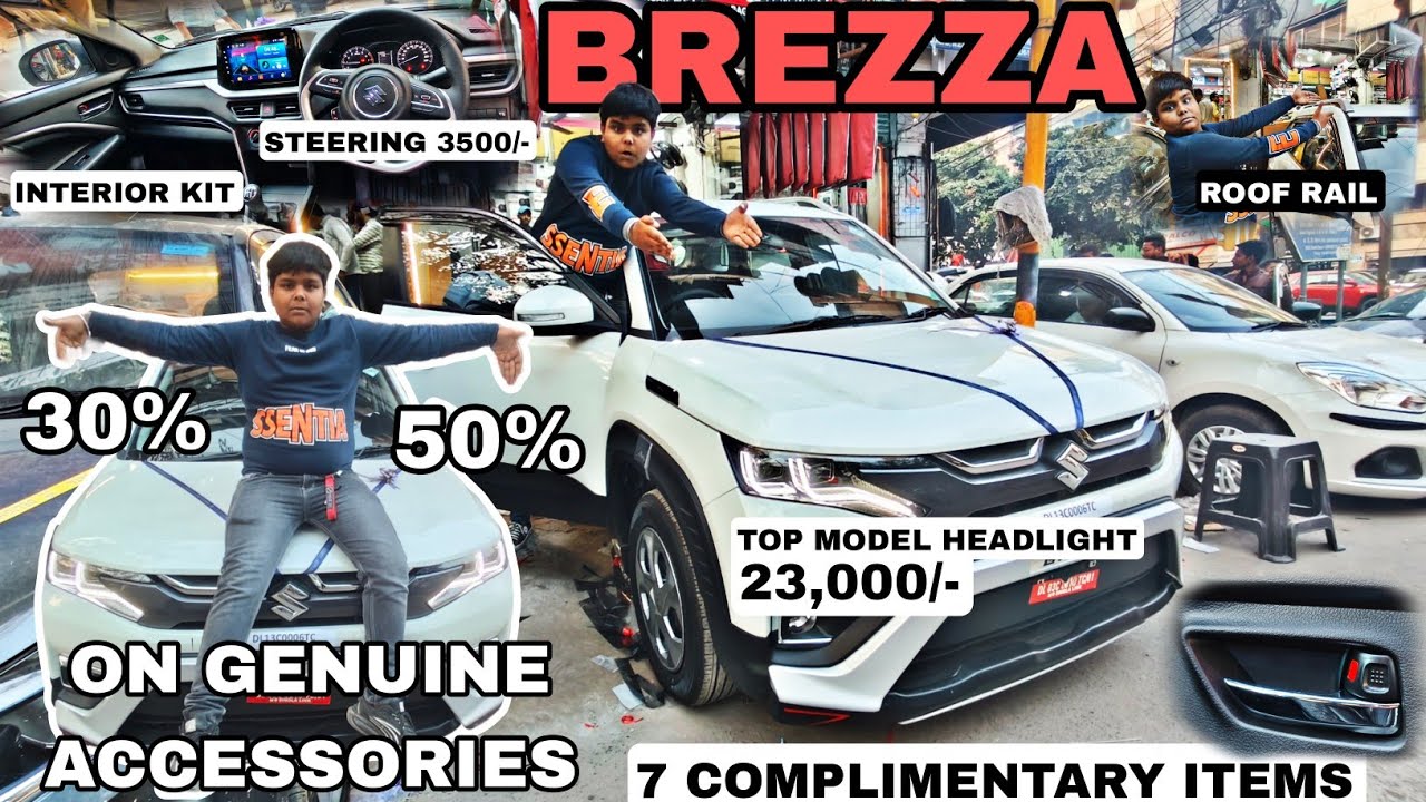#brezza MODIFIED WITH 30% & 50% DISCOUNT ALL GENUINE PRODUCTS # ...