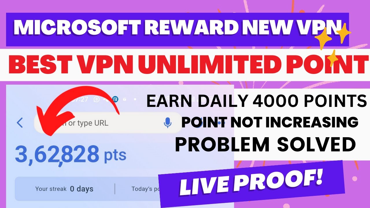 Microsoft rewards VPN not working problem solve !! microsoft rewards ...
