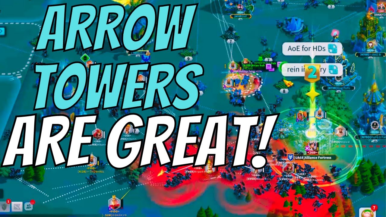 Using ARROW TOWERS Against 2268! Rise of Kingdoms KvK - YouTube