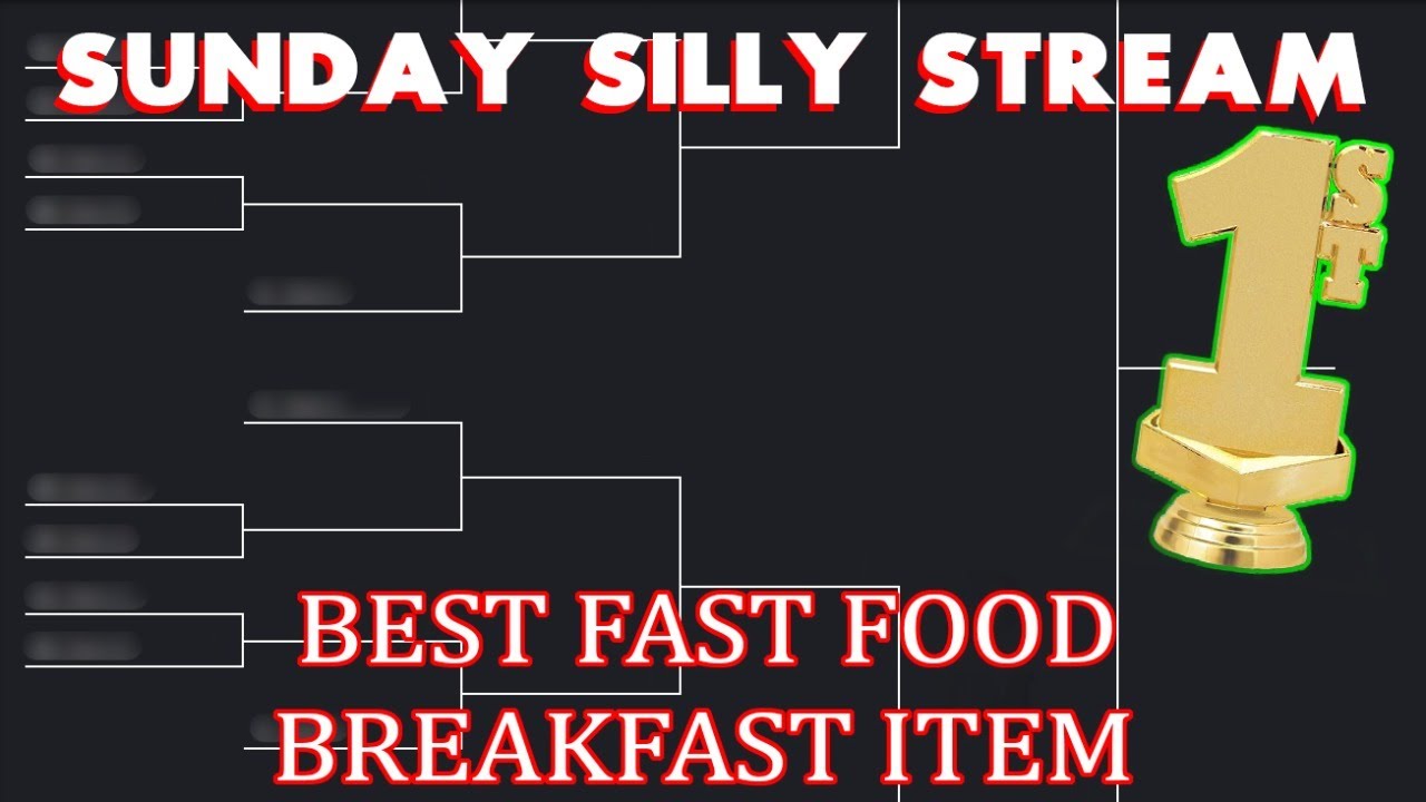Best Fast Food Breakfast Item? Sunday Silly Stream - YouTube