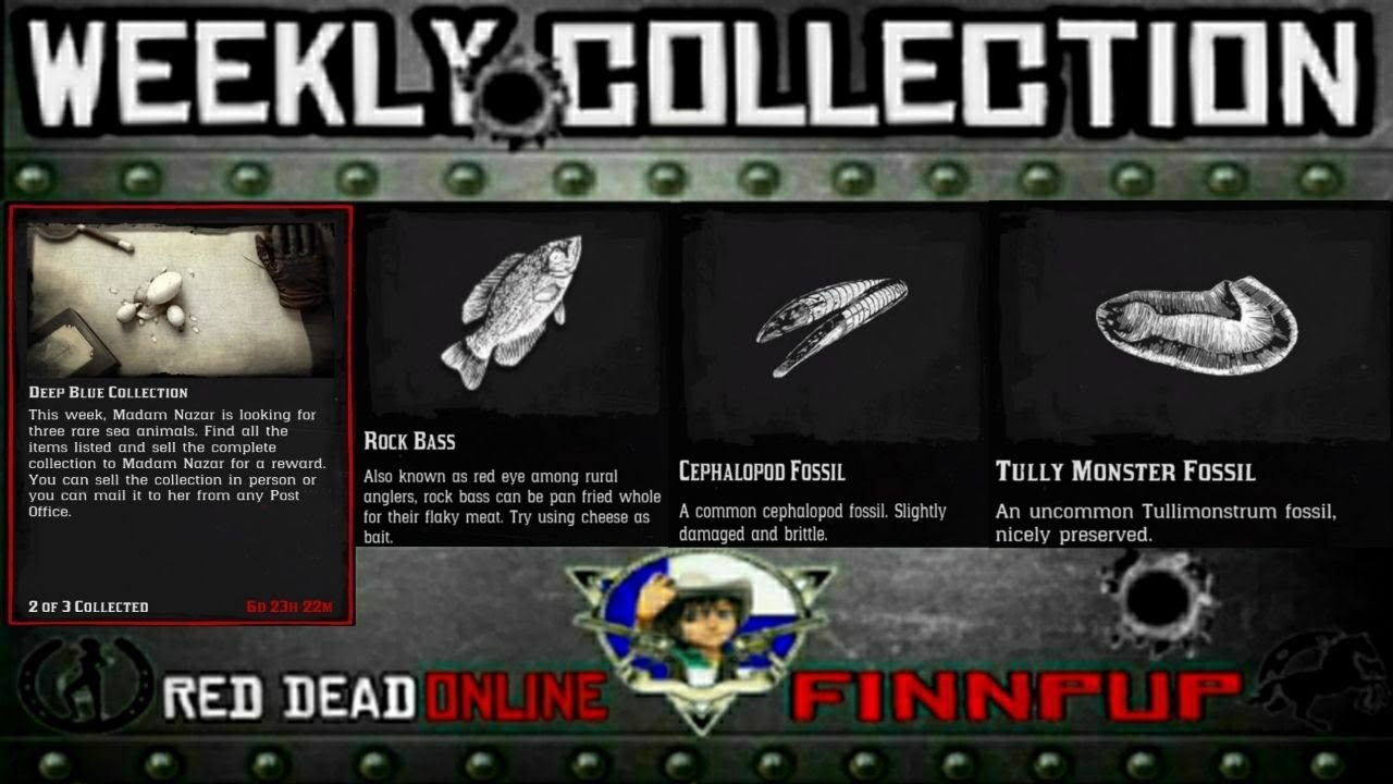 Deep Blue Collection is Weekly Collection March 2 2021 - Red Dead ...