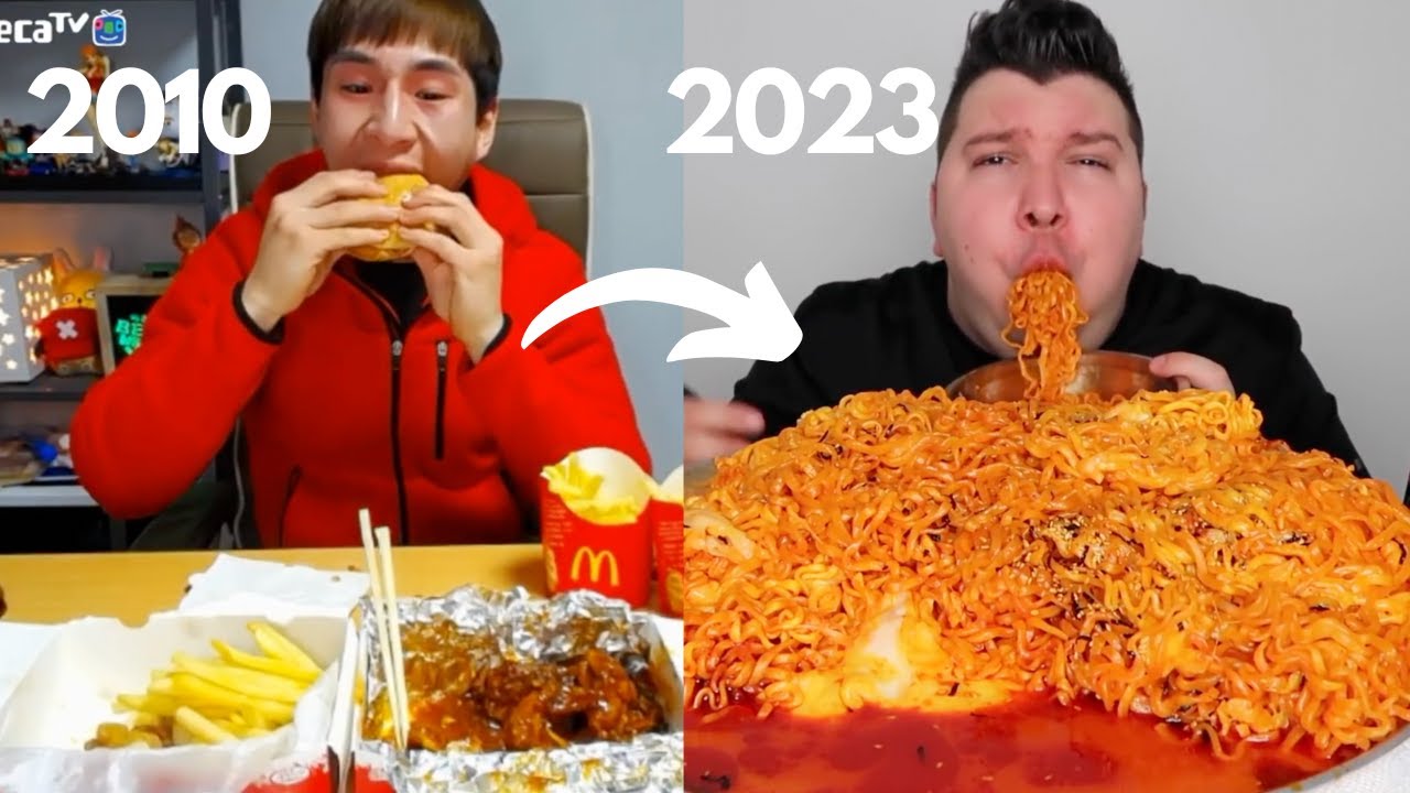 The Evolution of Mukbangers (in my opinion) 😱 Part 1 - YouTube