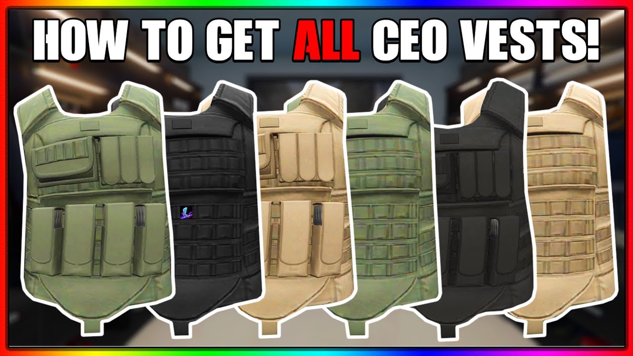 EASY How To Get ALL CEO Vests On ANY Outfit In GTA 5 Online All easy-how-to-get-all-ceo-vests-on-any-outfit-in-gta-5-online-all