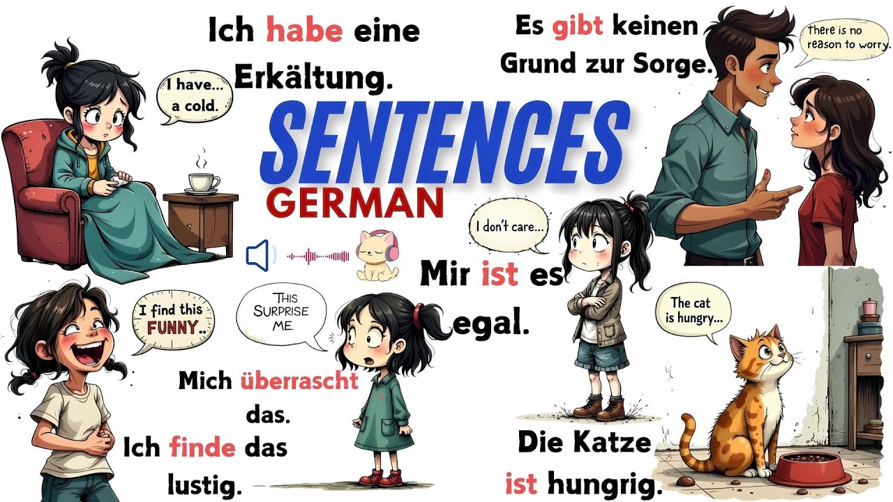Daily German Sentences: Top Sentences You Need to Know! - YouTube