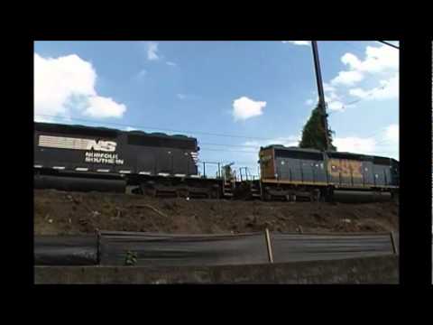 Conrail OI-16 Chase Dwon the Chemical Coast Secondary, 5.25.11 - YouTube