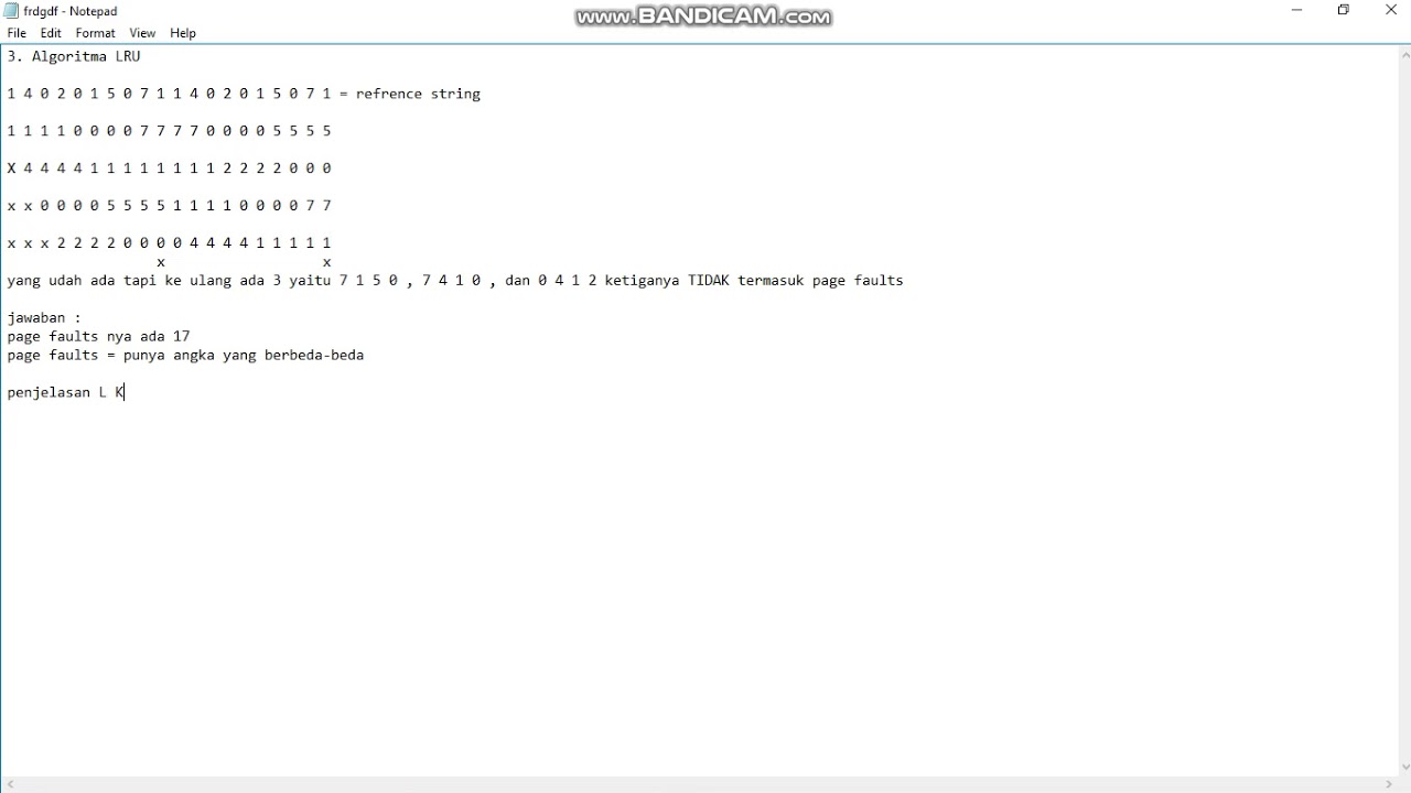 Algoritma LRU - YouTube