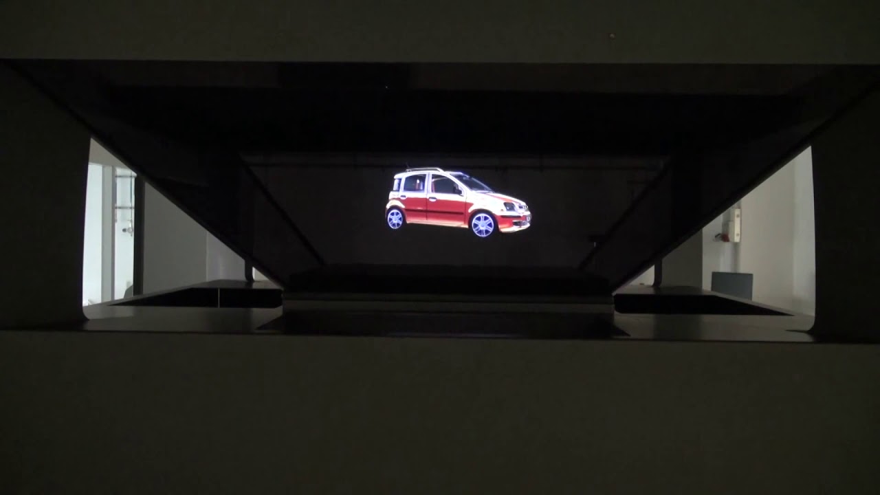 Example of Holographic Projections: car's hologram - YouTube