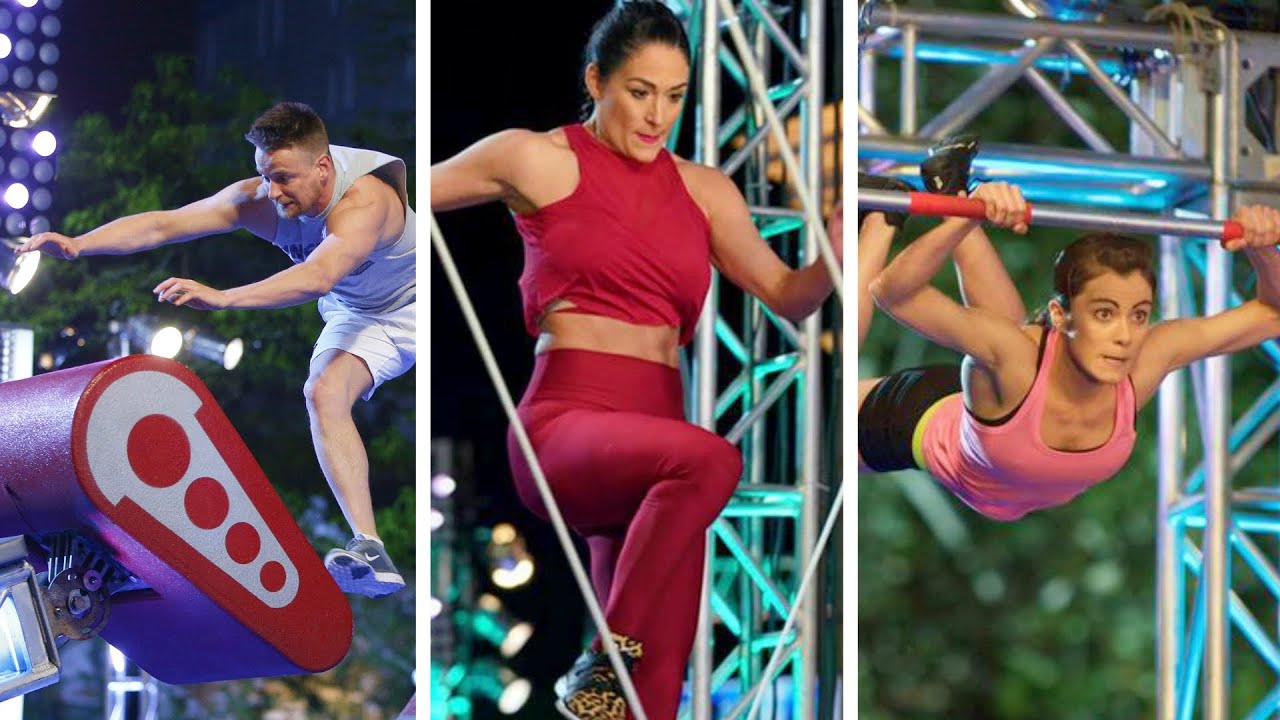 Every WWE Wrestler Who Competed on Ninja Warrior - YouTube