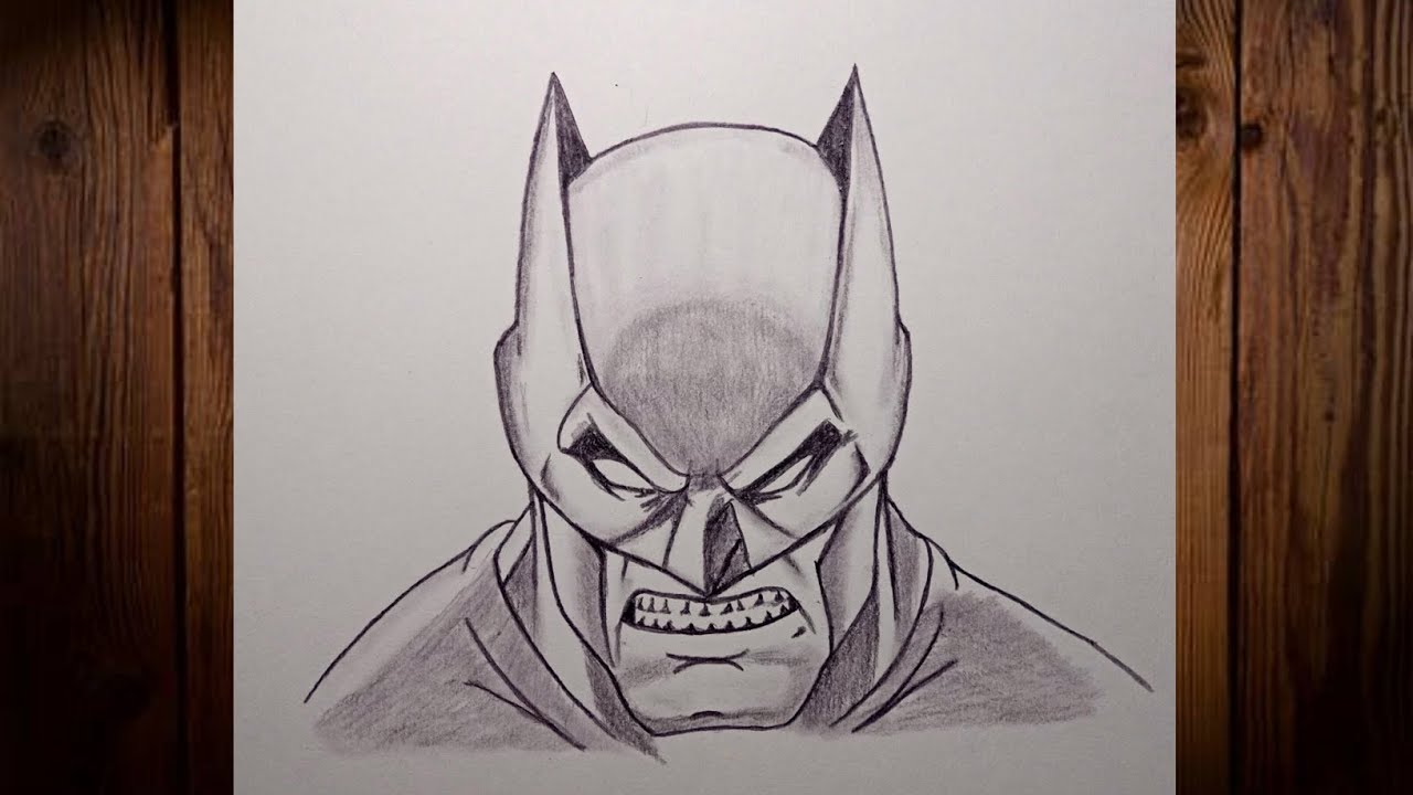 How To Draw Batman Easy drawing || Step-by-Step Tutorial - YouTube