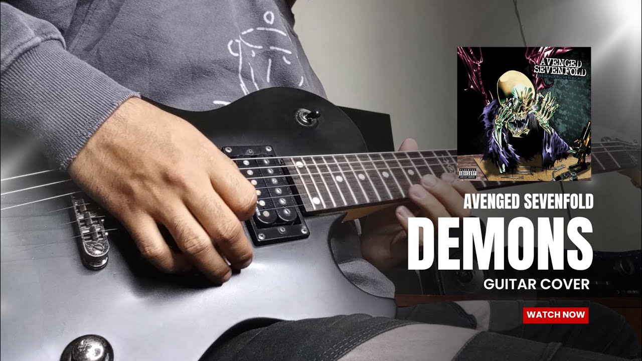 Demons - Avenged sevenfold | Guitar cover - YouTube